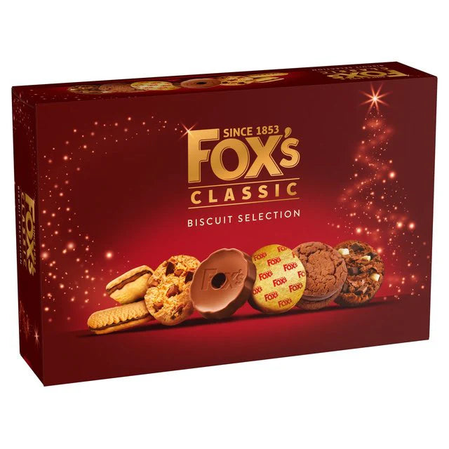 Fox's Classic Biscuit Selection Carton 550g – Union Jack's