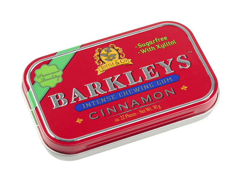 Barkley's Chewing Gum Intense Cinnamon 30g – Union Jack's