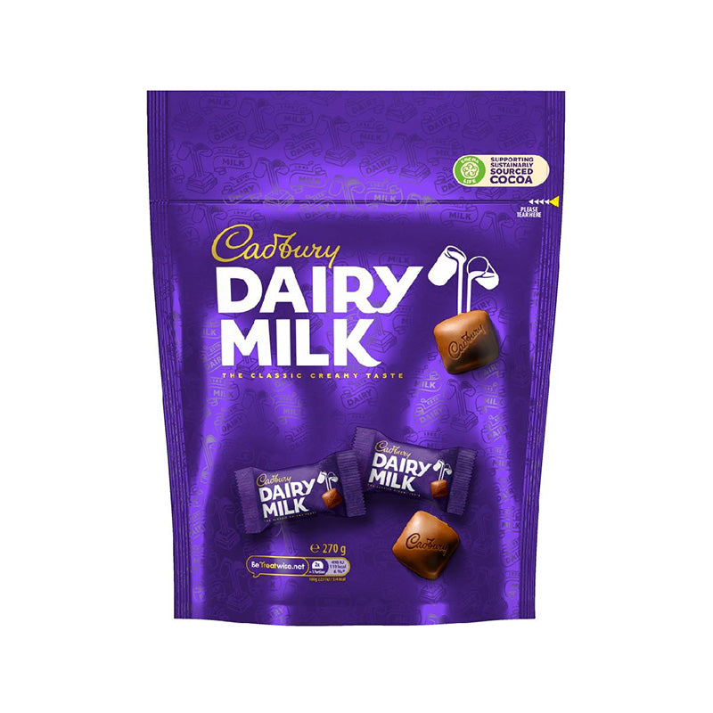 Cadbury Dairy Milk Chunks 270g – Union Jack's