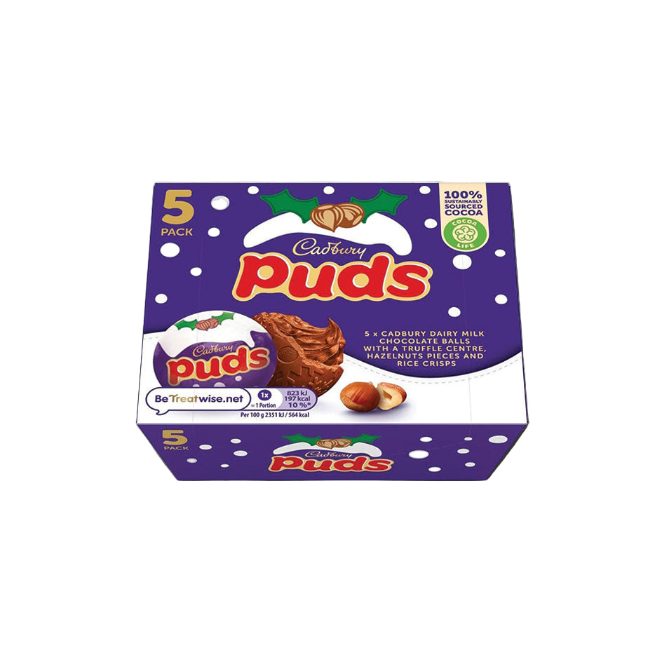 Cadbury Xmas Puds 5 Pack 175g – Union Jack's